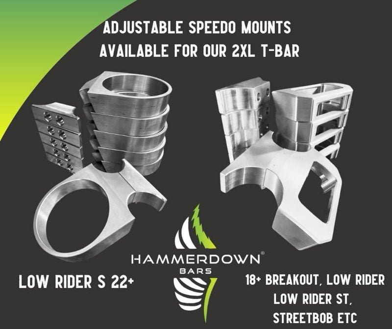 Harley 2018+ Alloy Speedo Mount – SHOWTOYS NZ - Harley Davidson Parts ...