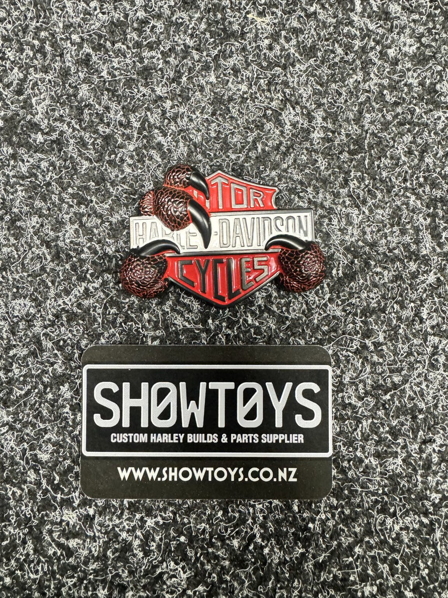 Harley 3D Claw Alloy Badge – SHOWTOYS NZ - Harley Davidson Parts ...